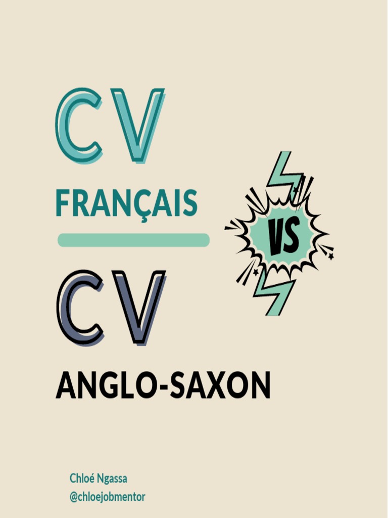 Adapter son CV au marché anglo-saxon | PDF