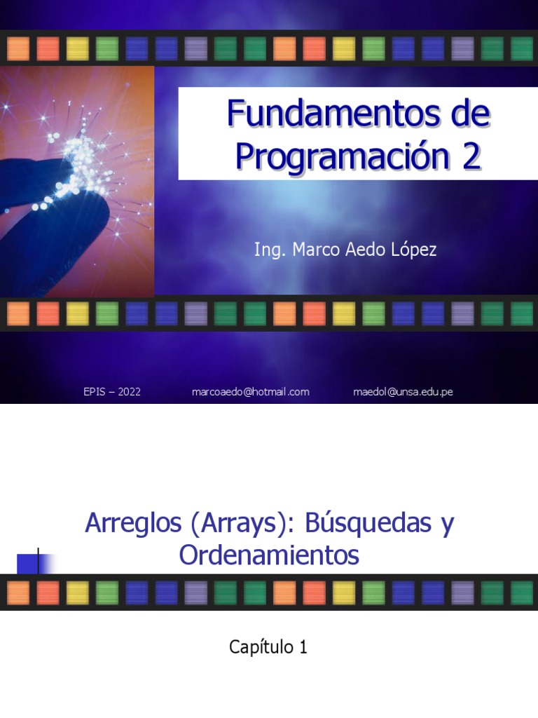 Tema01 Arreglos Unsa Pdf Java Lenguaje De Programación 7494