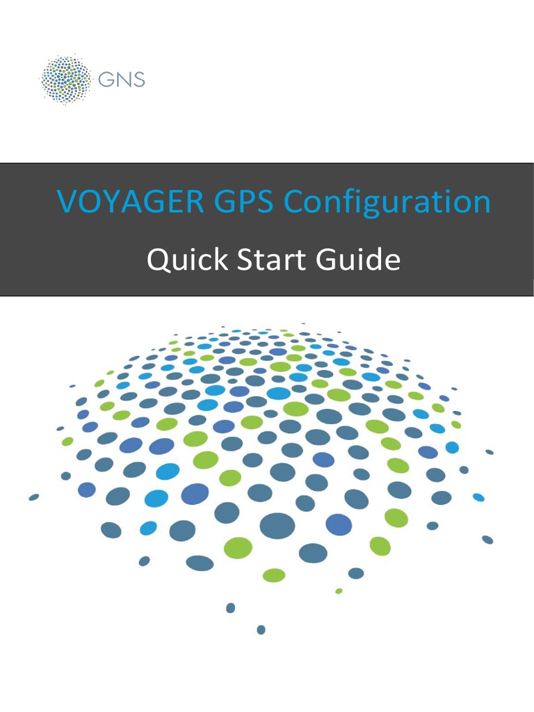 GPS Config QuickStartGuide | PDF | Usb | Computer Hardware