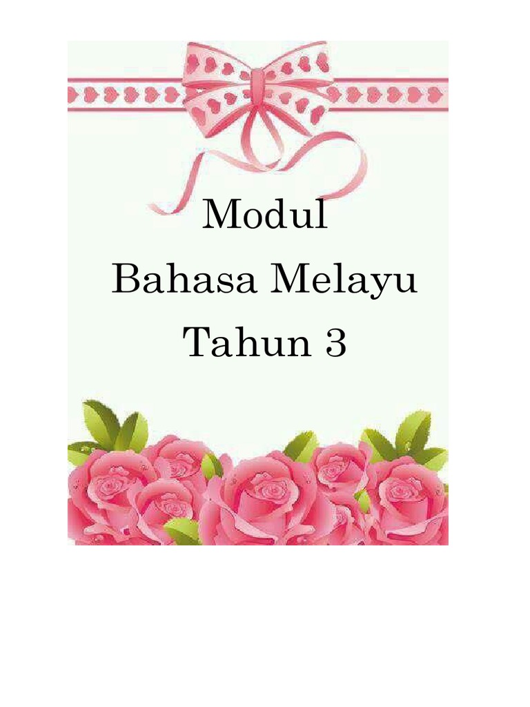 Modul Bahasa Melayu Tahun 3 | PDF