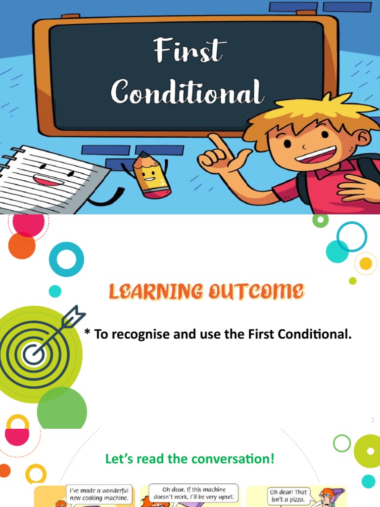 Session 1 - First Conditional | PDF | Language Mechanics | Syntax