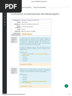 Evaluación e Indicadores Del Desempeño Examen Semana 6 | PDF