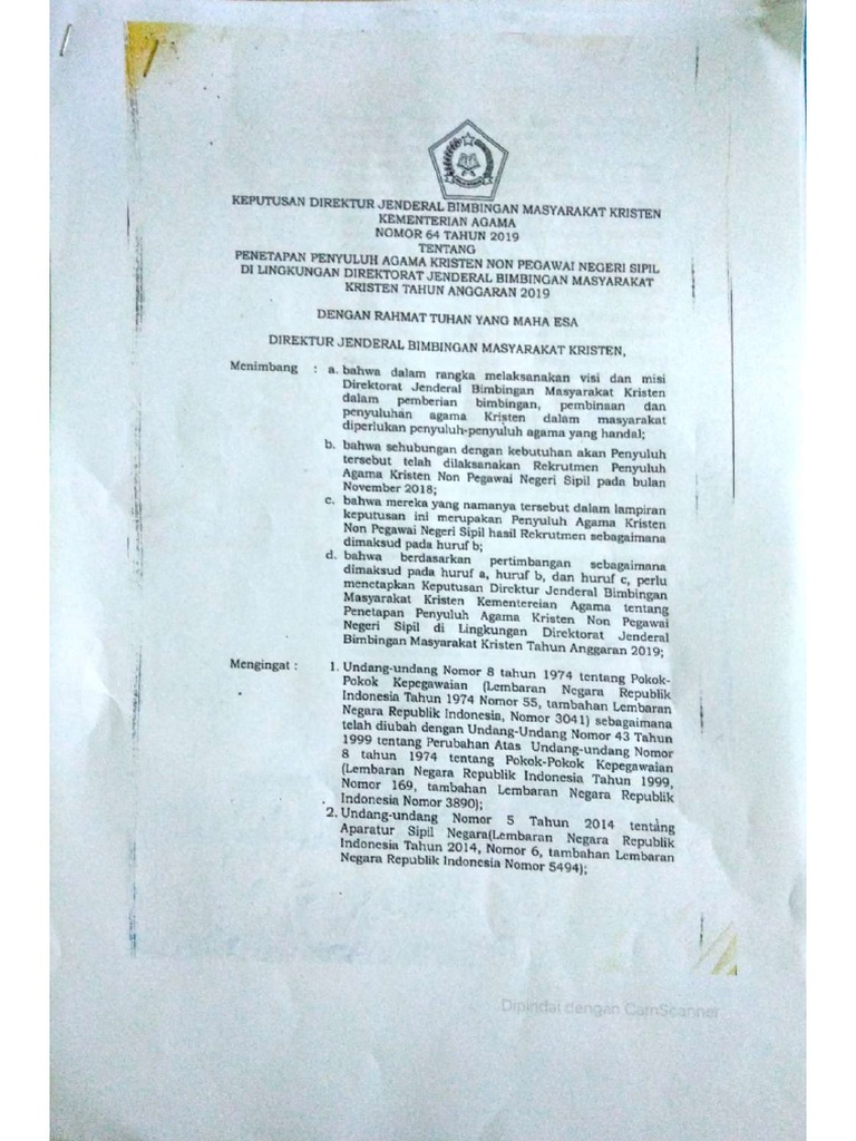 SK Penyuluh 2019-2021 - Compressed | PDF SK Penyuluh 2019-2021 - Compressed | PDF