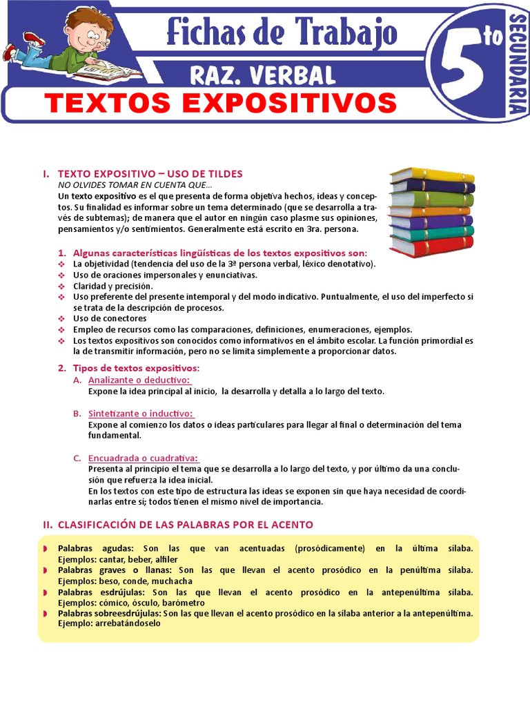 Textos Expositivos para Quinto Grado de Secundaria | PDF | Flúor | Hormiga