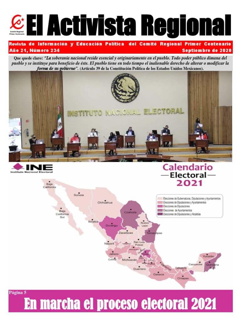 El Activista Regional 234 | PDF | México | Democracia