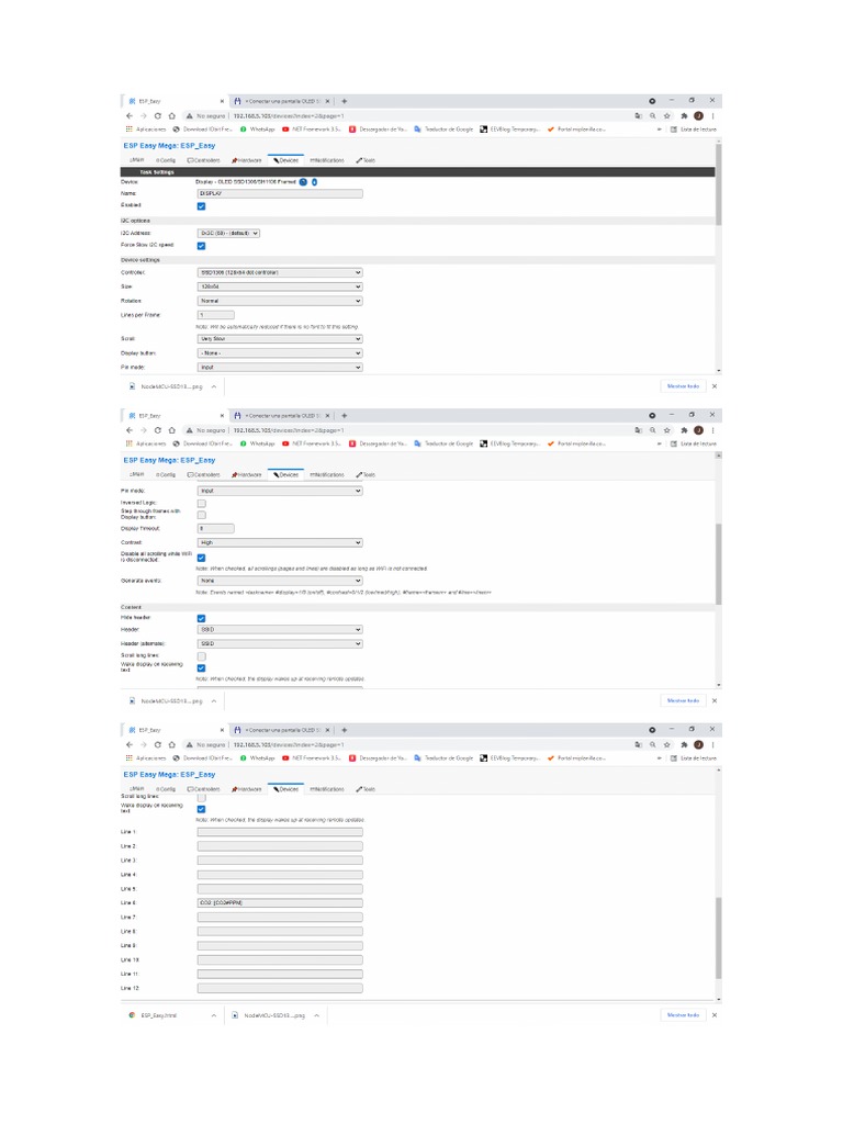 Configuracion Esp Easy | PDF