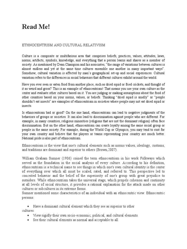 Reading and Module #3 | PDF | Relativism | Philosophical Theories