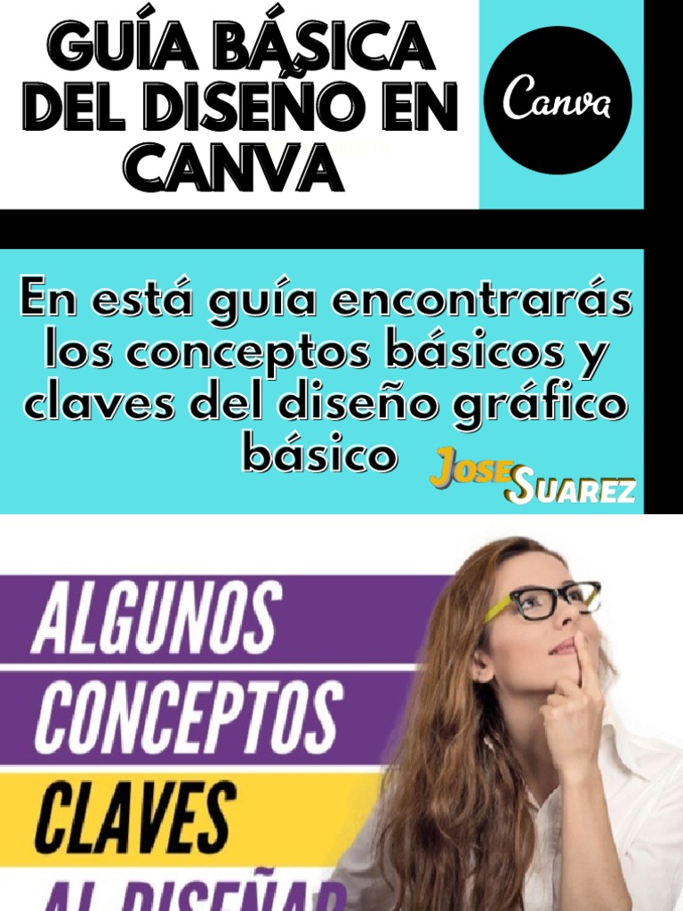 Guia Básica de Diseño Del Curso Canva Master Pro | PDF | Color | Tipografía