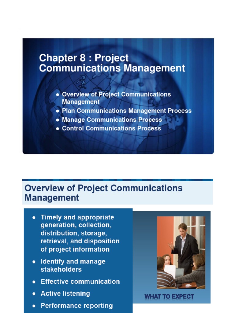 Chapter 08 Project Communications Management (PMF) | PDF ...