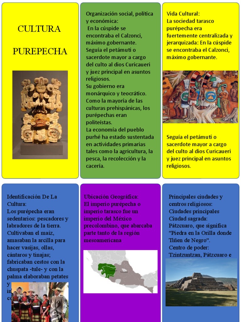 Triptico Purepechas | PDF