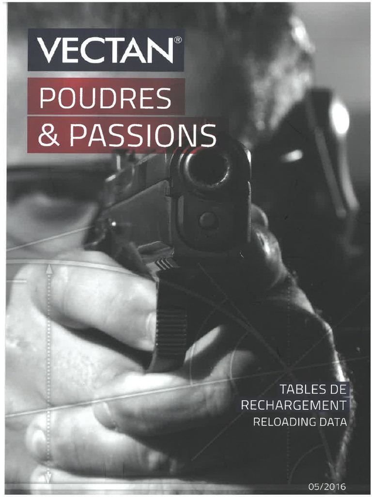 VECTAN Poudres and Passions Reloading Data 2016 | PDF