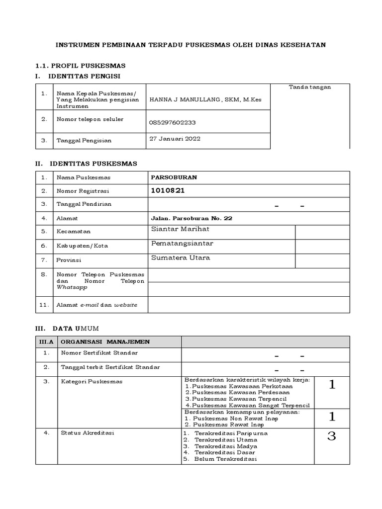 Instrumen TPCB | PDF