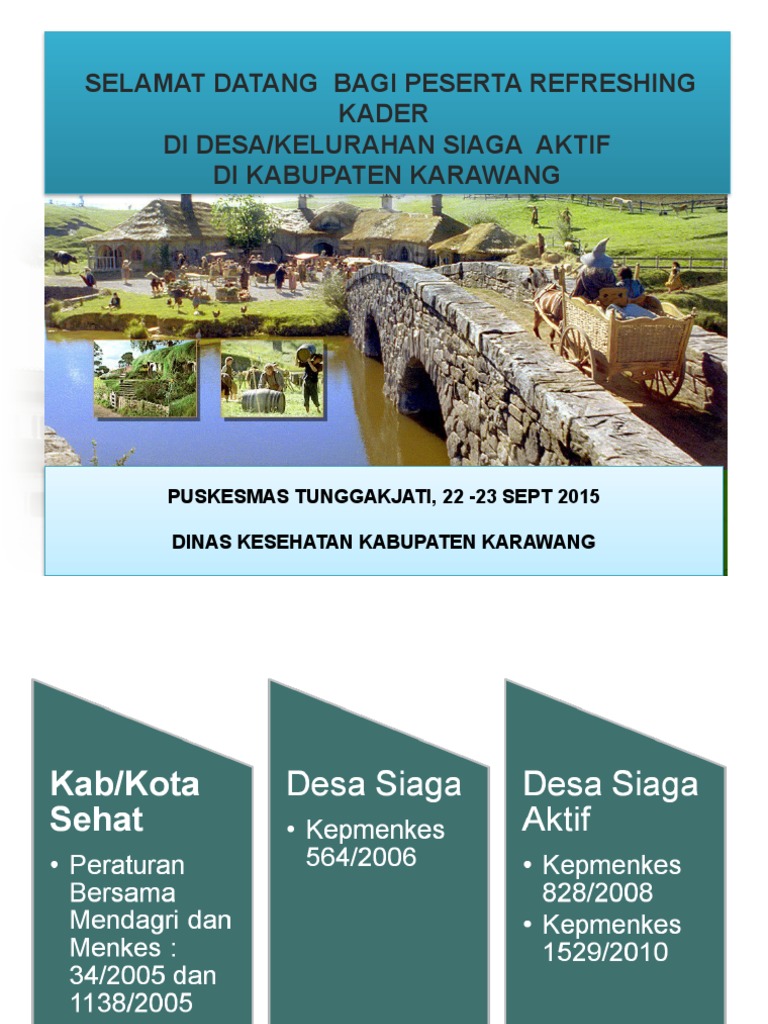 Presentasi Desa Siaga | PDF