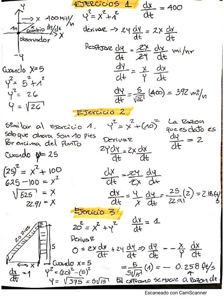 Hoja de Ejercicios Resueltos | PDF