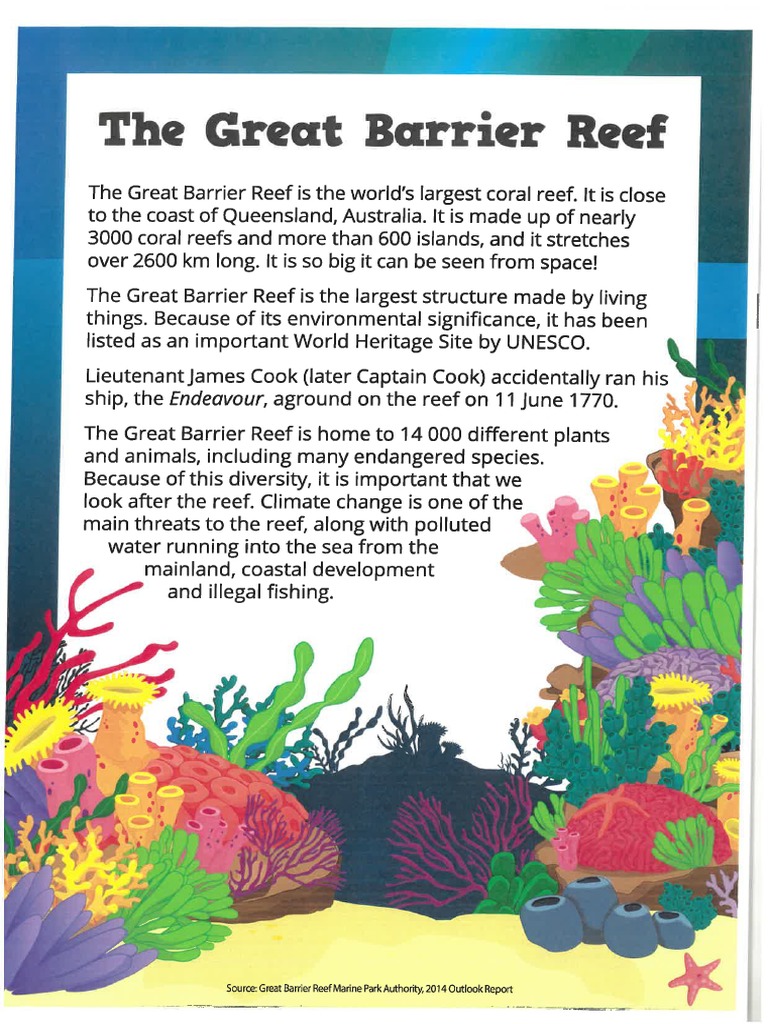 2.the Great Barrier Reef | PDF