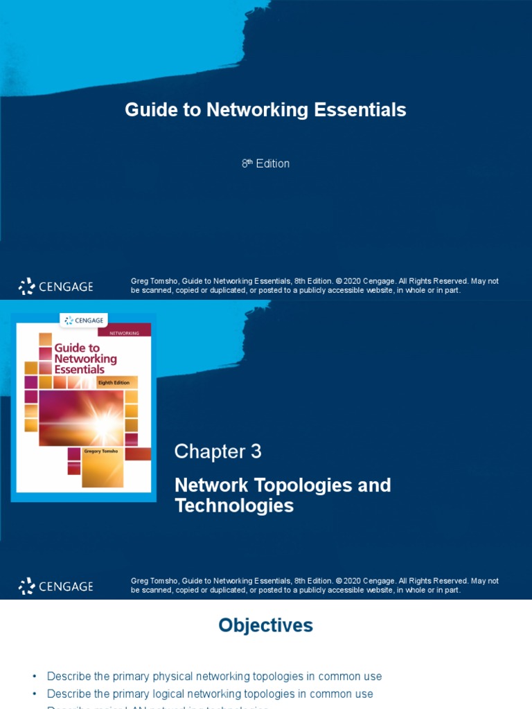 Chapter 3 (Network Topologies and Technologies) | PDF | Network Topology | Computer Network