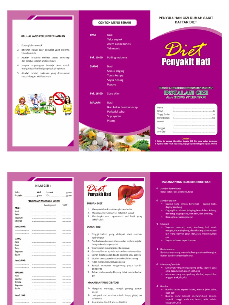 Diet Penyakit Hati | PDF