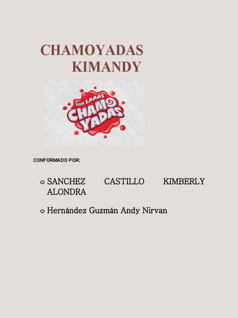 Chamoyadas Pdf Marketing Economias