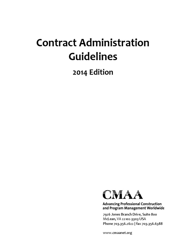 CMAA Time Management Guidelines | PDF | Project Management | Risk