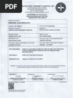 CT Scan Result Sample Template | PDF | Radiology | Ct Scan