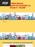 Q1 PPT-HEALTH 9-Wk1 (Community Health) | PDF | Community