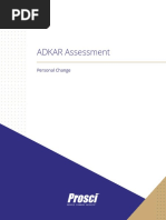 Prosci ADKAR Model: 4 P's Exercise | PDF | Business Economics | Economies