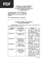 Affidavit For Water Connection | PDF