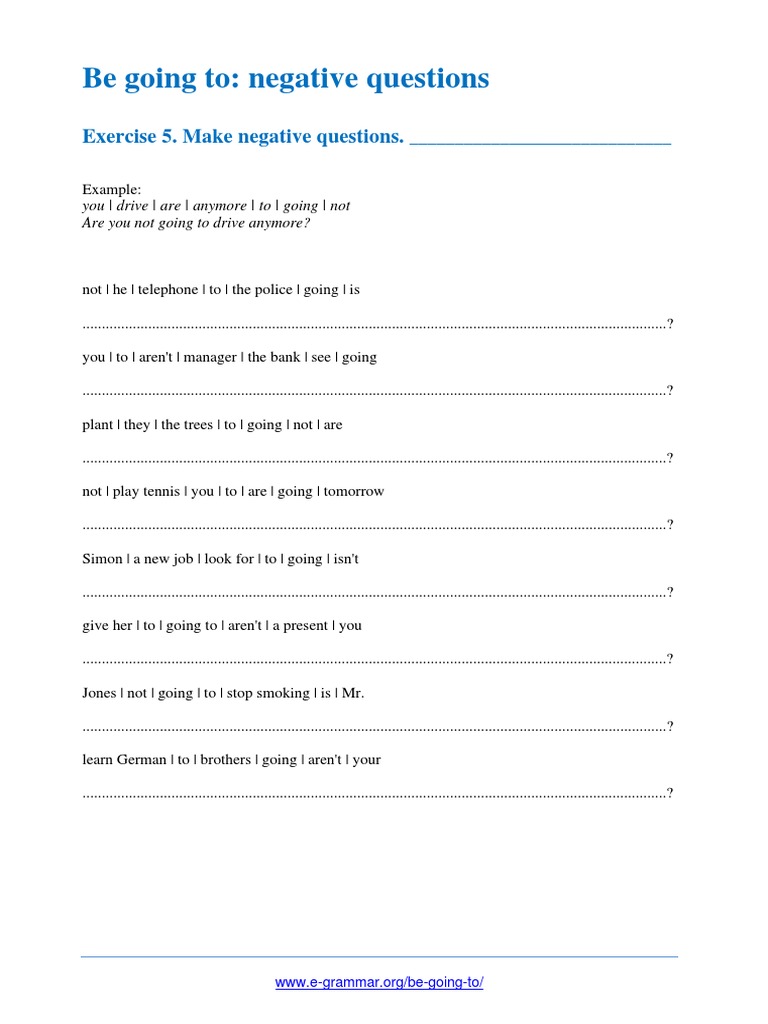 Going To Negative Questions 5 | PDF | Career & Growth | Business