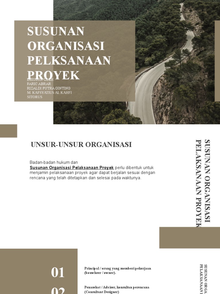 Tr3 Susunan Organisasi Proyek | PDF