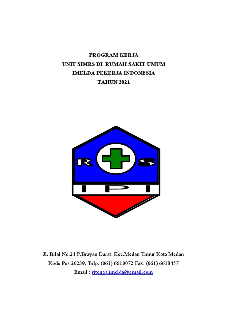 Program Kerja Unit Simrs 2021 | PDF