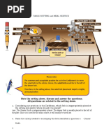 Waiting Staff Training Manual | PDF | Food And Drink | Cooking