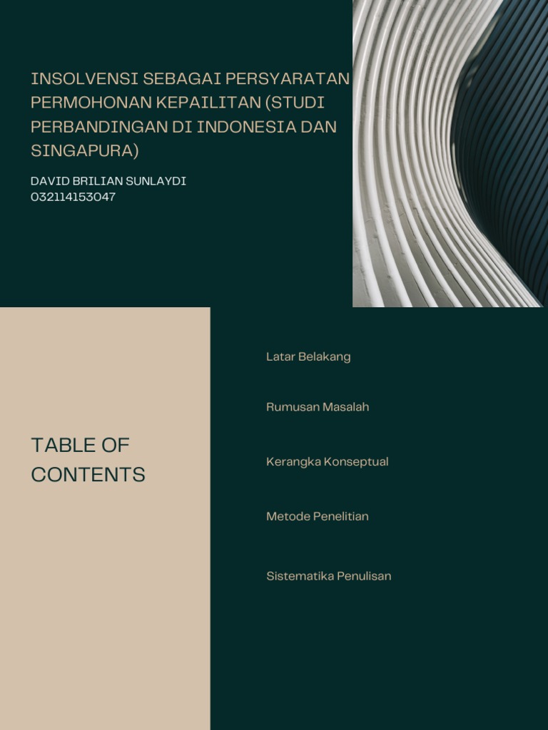 Contoh Presentasi Sidang Proposal Tesis Pdf