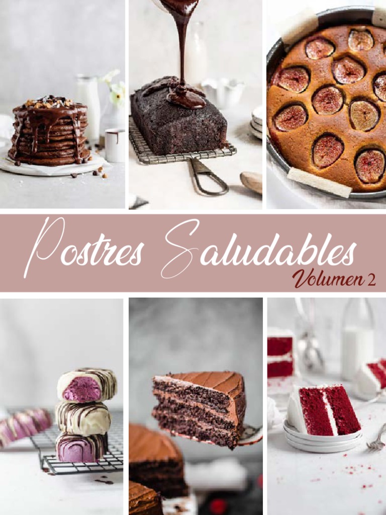 Interactivo - Postres Saludables Vol. 2 | PDF | Panes | Postres