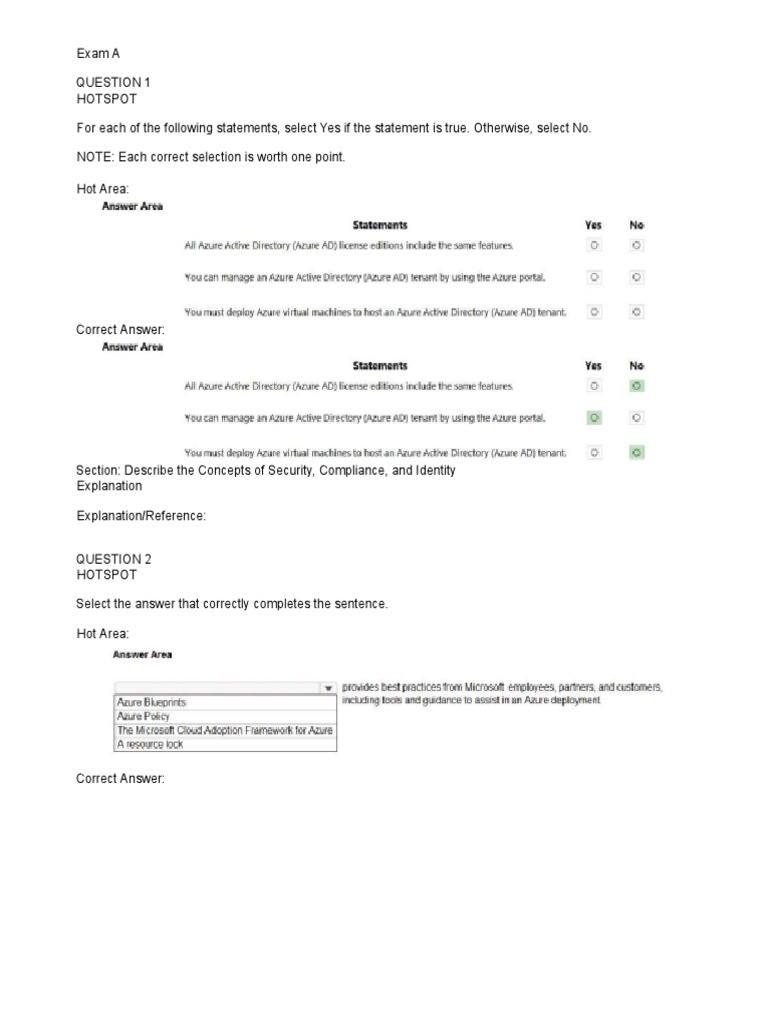 SC-900 Exam | PDF