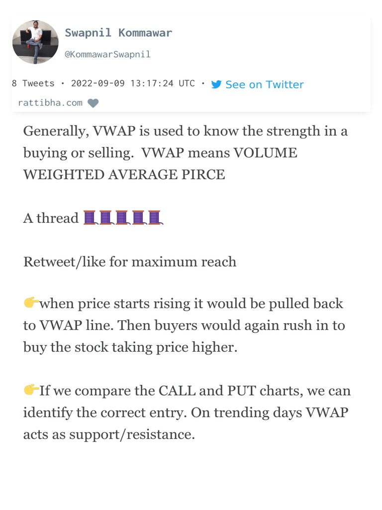 vwap on options chart | PDF