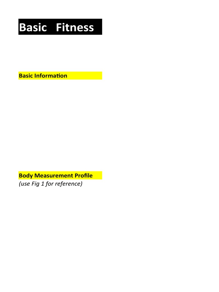 BFP Questionnaire | PDF | Heart | Physiology