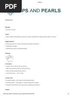 Gabapentin Titration Schedule Guide | PDF