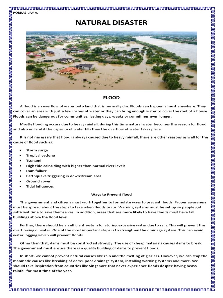 Disaster Definition Pdf _ Natural Disaster Definition – JJNU