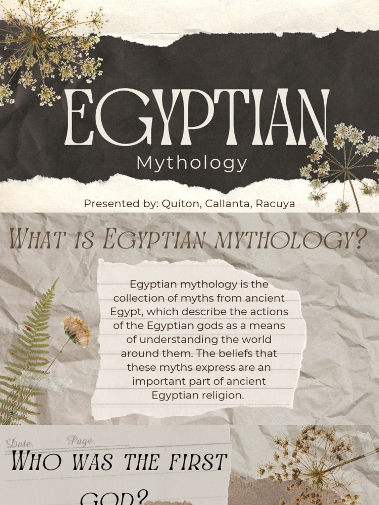 Egyptian Gods and Goddesses | PDF | Horus | Isis