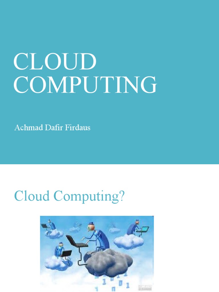 Cloud Computing | PDF | Bisnis