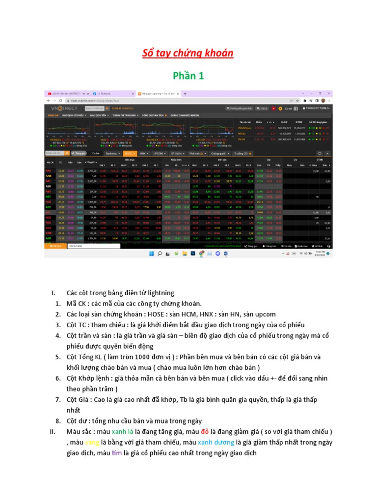 S Tay CH NG Khoán | PDF