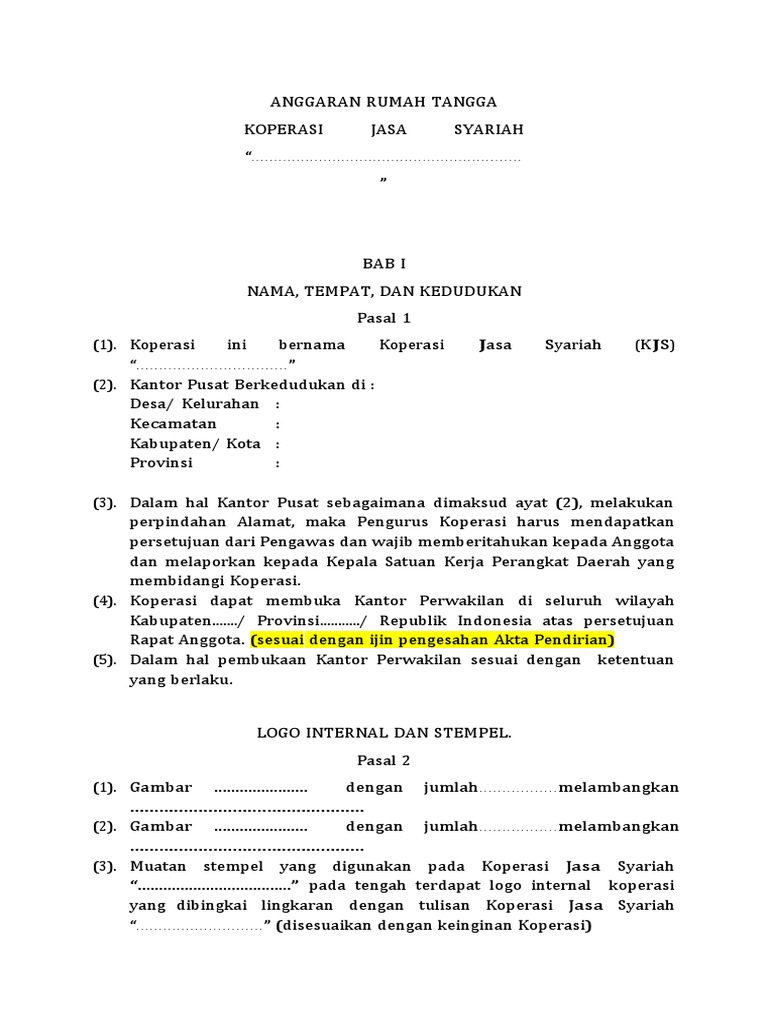 Contoh ART KJS | PDF