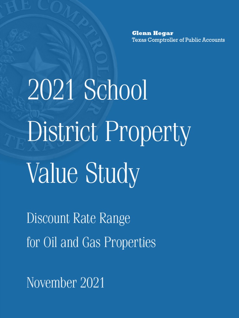 Discount Rate Range For Oil and Gas Properties | PDF | Discounted Cash ...