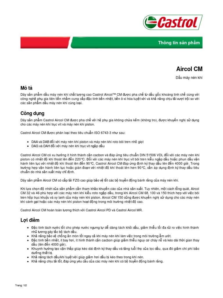 Aircol CM VN | PDF