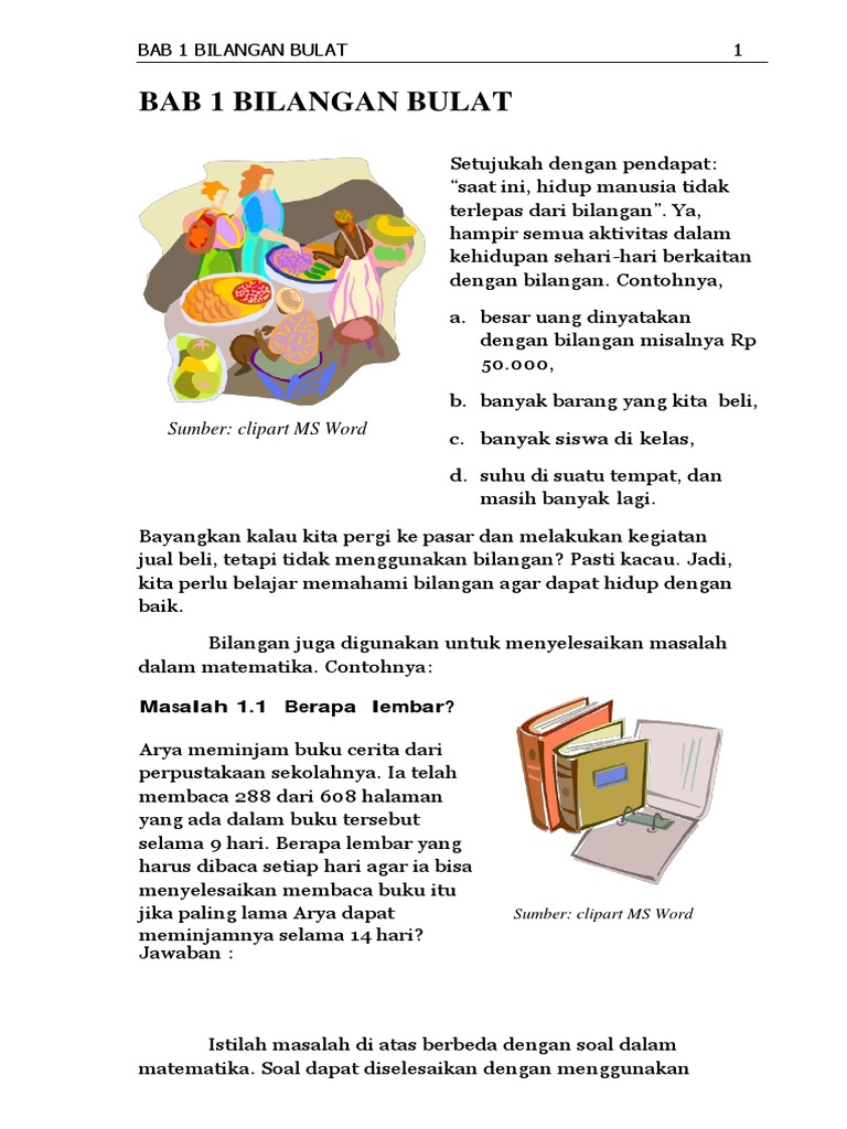 BILANGAN BULAT Final-Dikonversi | PDF