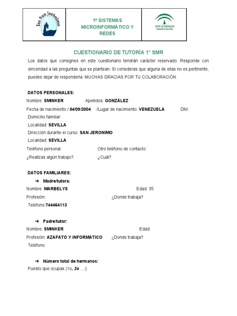 Cuestionario de REDES | PDF