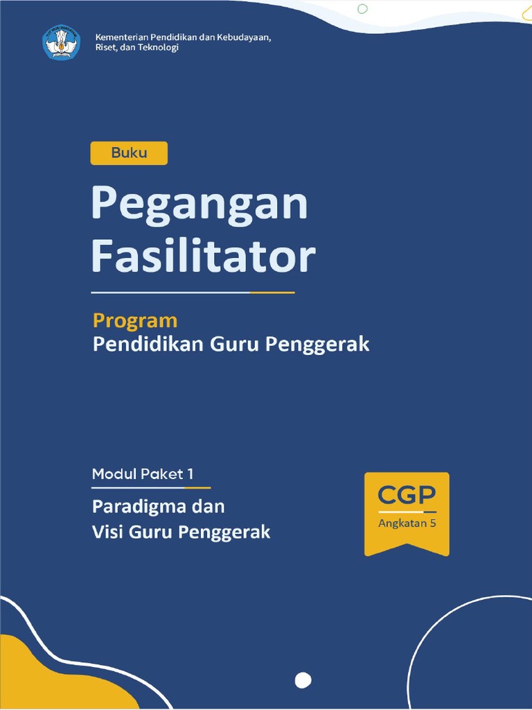 Buku Pegangan Fasilitator Paket Modul 1 Angkatan 5 Lay | PDF