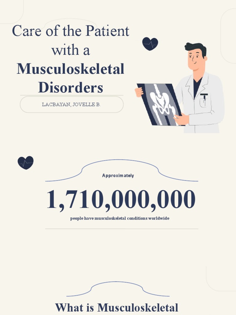 Musculoskeletal Disorder Care Guide | PDF | Diseases And Disorders ...