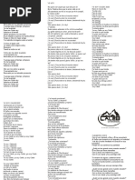 Letra Yo Soy Caleb y Venceré - Caleb 2025 | PDF