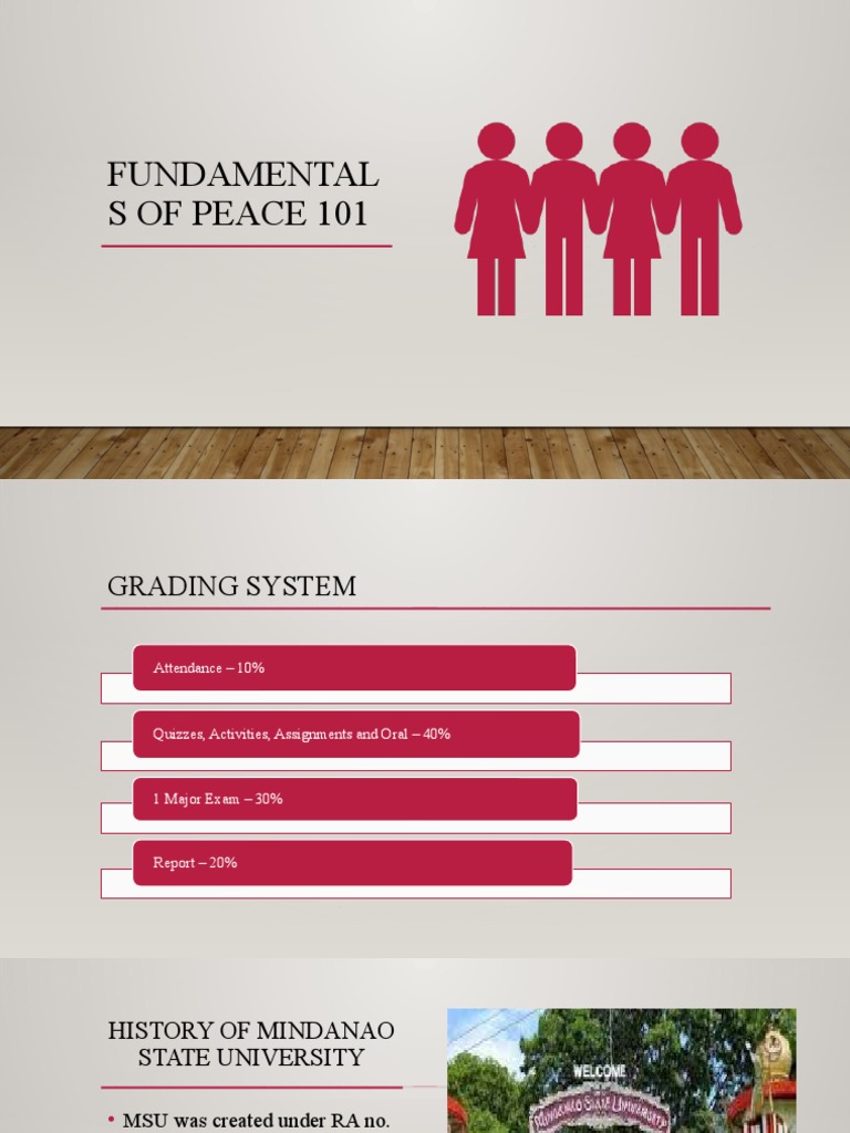 Fundamentals of Peace 101 | PDF | Politics | Social Science